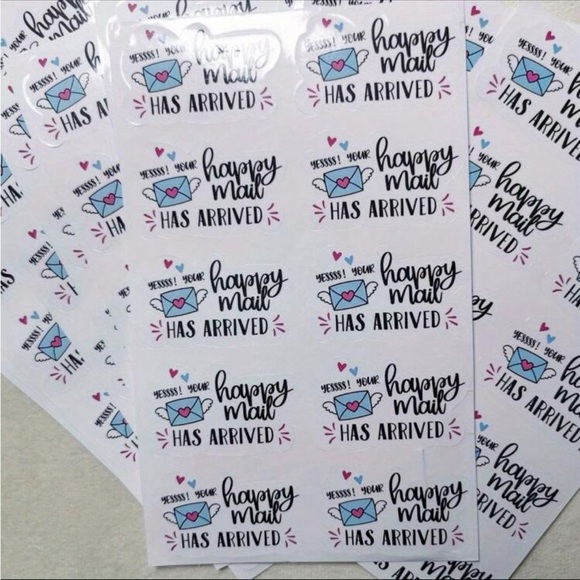 Office | 10 Pcs Pack Of Yessss Your Happy Mail Has Arrived Stickers ...